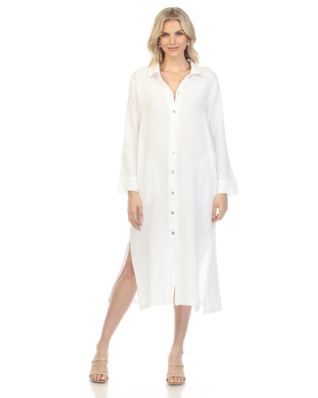 Shell Shirt Dress