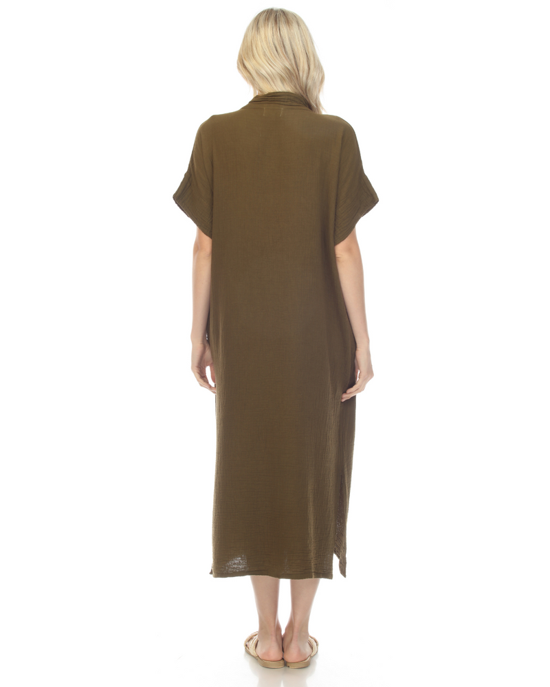 Tulum Dress - Handmade 100% Cotton Maternity and Postpartum Friendly