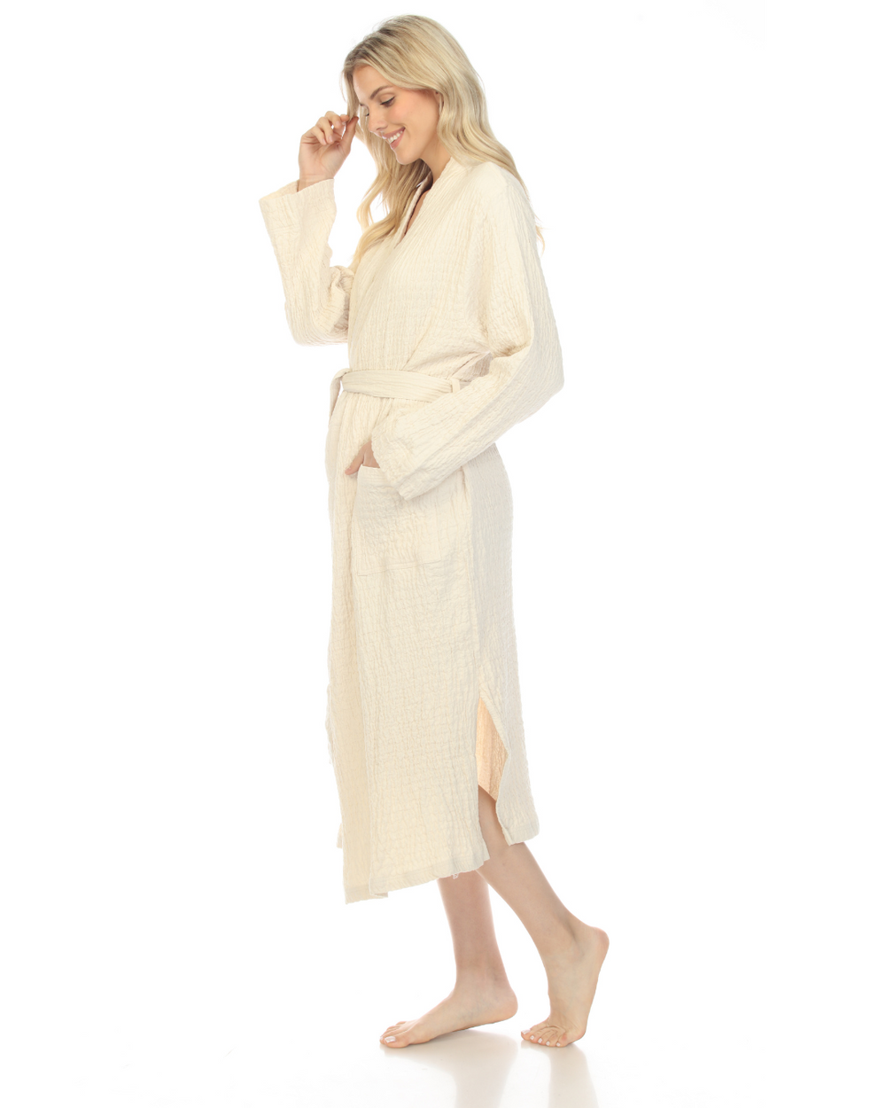 Fall Cotton Robe