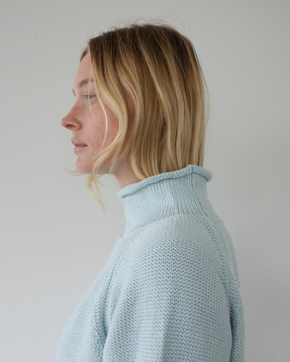 San Francisco Sweater - Handmade 100% Cotton Rollneck